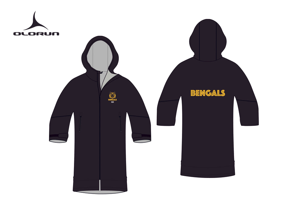 Bengals Netball Adult's Weatherproof Changing Robe – Olorun Sports