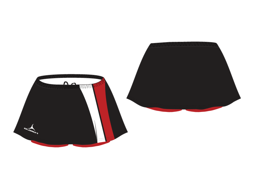 Netball Skorts, Womens Envi Netball Skorts – Olorun Sports