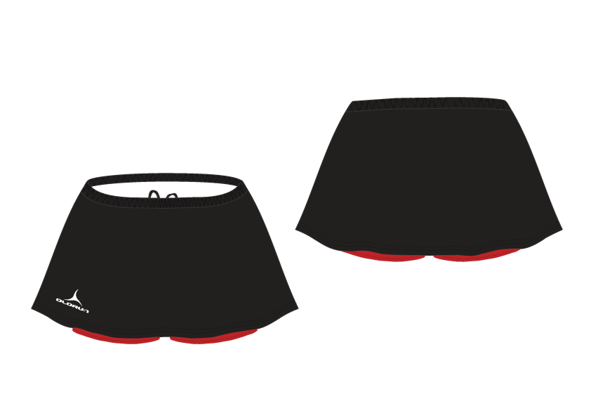 Netball Skorts, Womens Plain Netball Skorts – Olorun Sports
